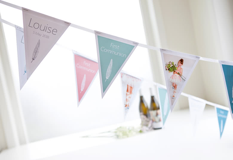 Feestvlaggetjes met foto maken en bestellen | smartphoto