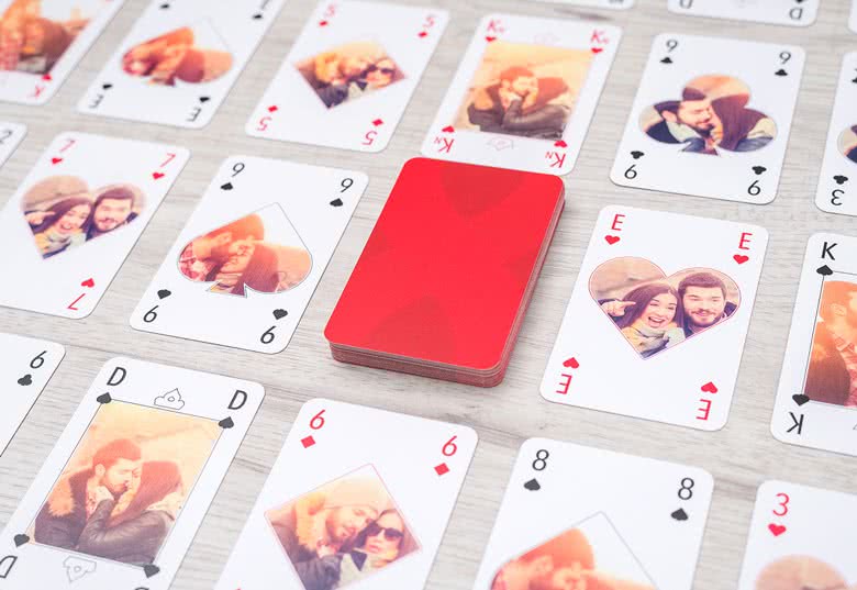Spillekort - lav et personligt sæt kort med dine egne billeder fra ...