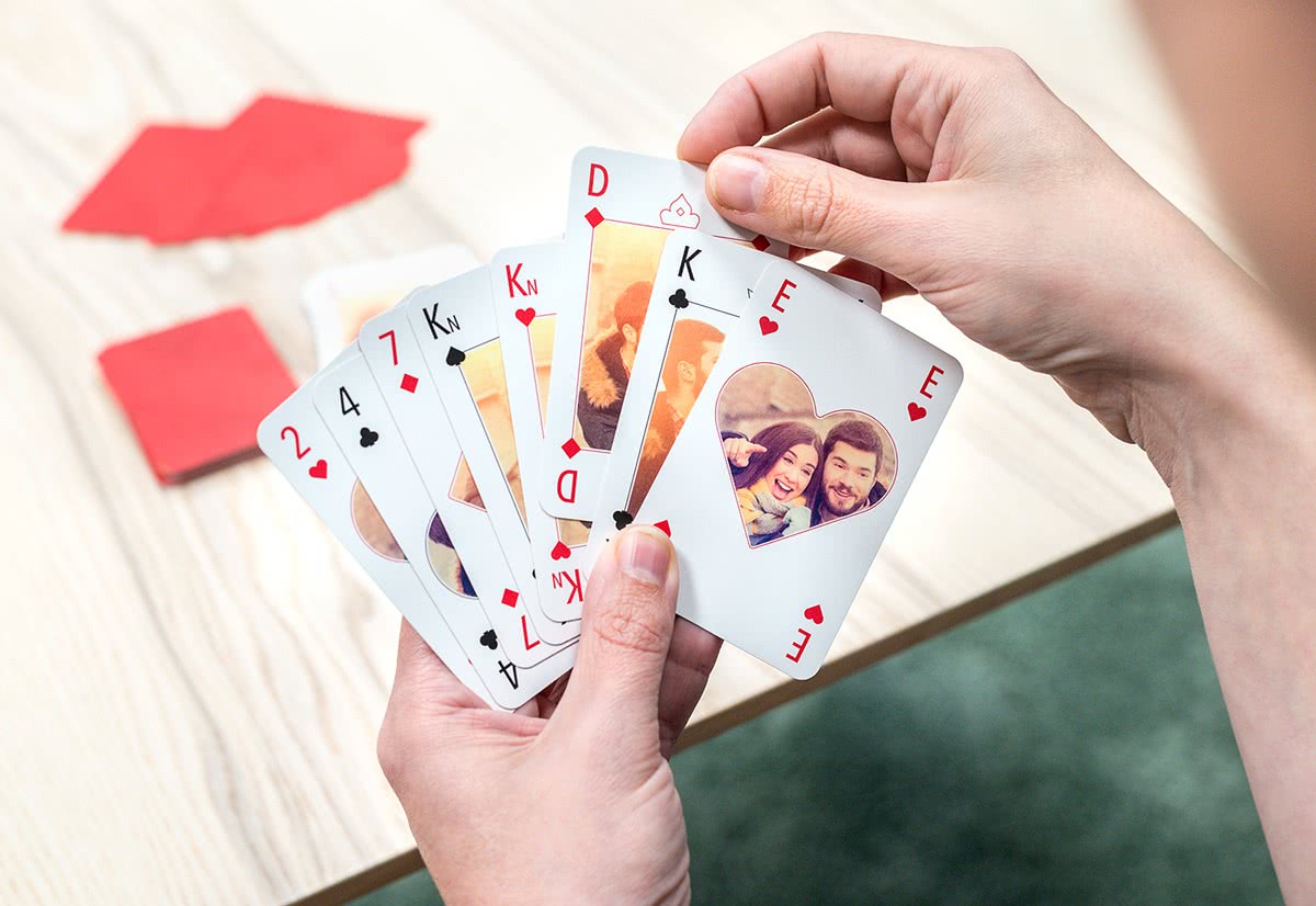 Spelkort - gör en personlig kortlek med dina egna bilder från smartphoto