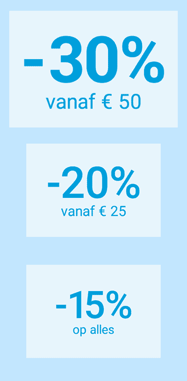 Actiecode en korting van de maand