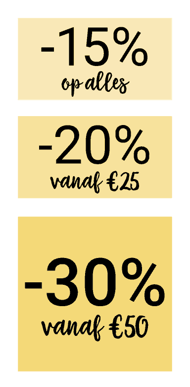 Actiecode en korting van de maand